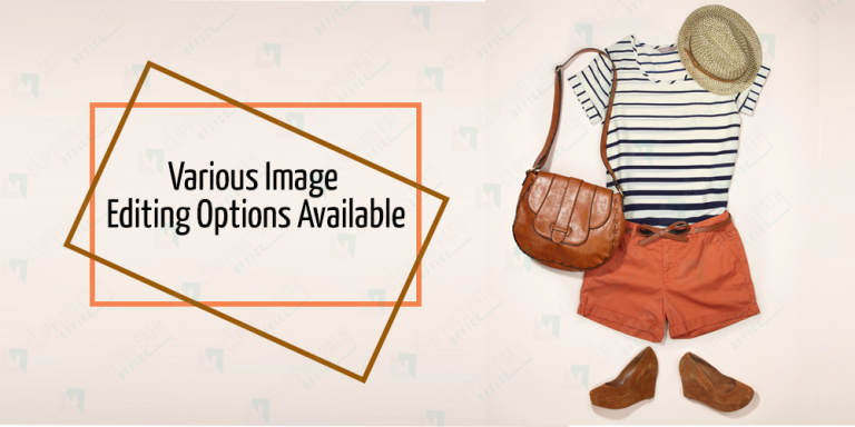 Various Image Editing Options Available | Clipping Path Office